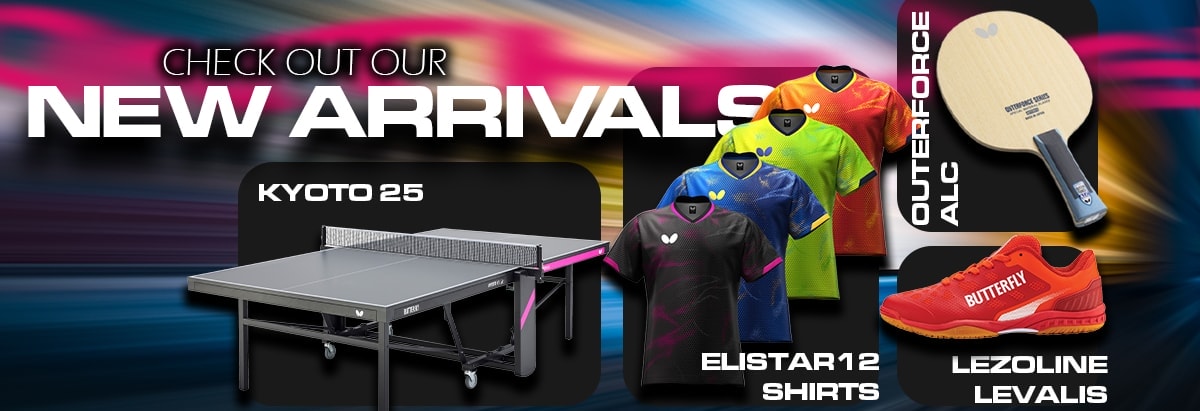 Butterfly Table Tennis - Ping Pong Equipment